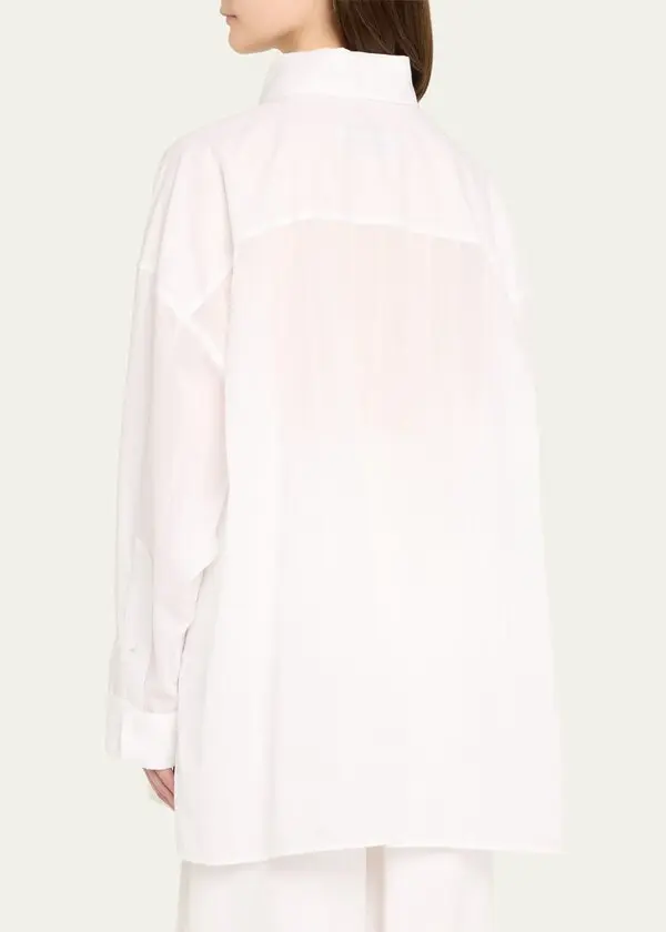 DARKPARK Nathalie Oversized Lurex Shirt