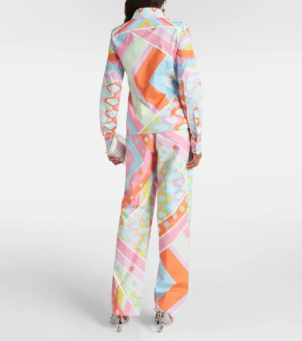 Emilio Pucci Vivara Cotton Shirt - Multicoloured