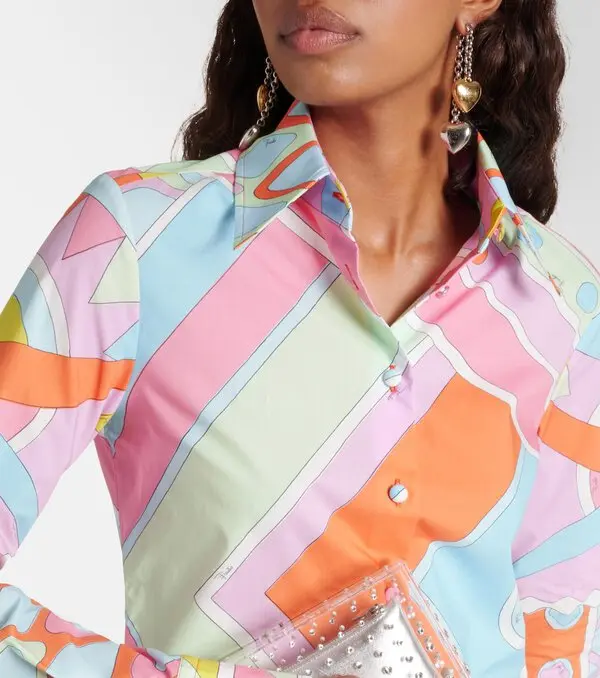 Emilio Pucci Vivara Cotton Shirt - Multicoloured