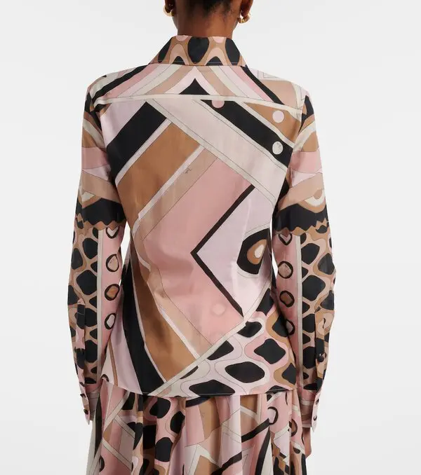 Emilio Pucci Vivara Cotton Shirt - Multicoloured