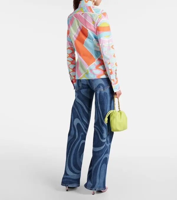 Emilio Pucci Vivara Cotton Shirt - Multicoloured