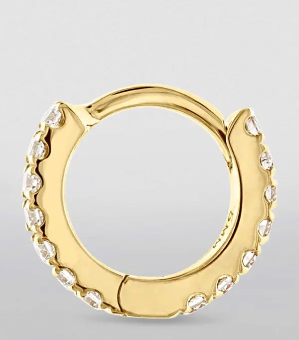 MARIA TASH Diamond Eternity Single Hoop Earring