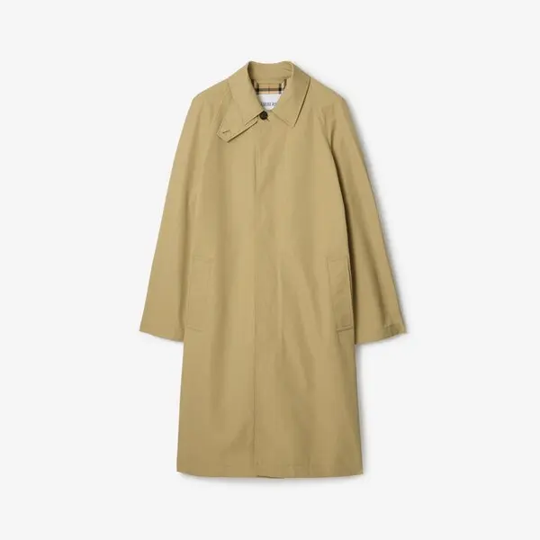 Burberry Cotton Car Coat - Hamper Beige