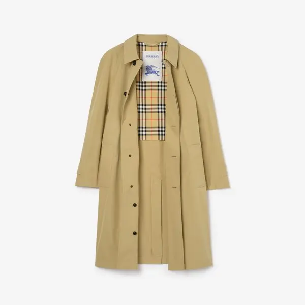 Burberry Cotton Car Coat - Hamper Beige