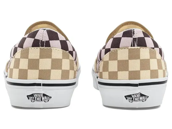 VANS Color-block Classic Slip-on Sneakers - Beige