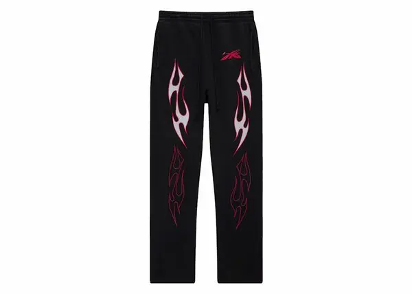 HELLSTAR Future Flame Sweatpants - Black