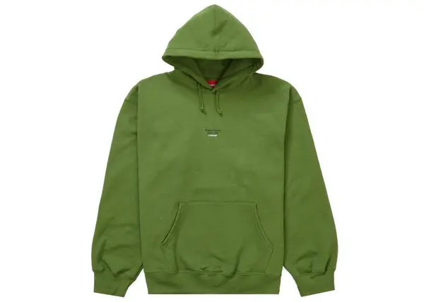 Supreme World Famous Micro Hooded Sweatshirt - Green