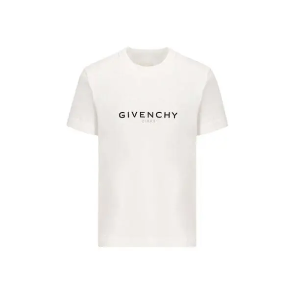 Givenchy Slim Fit Logo T-shirt - White