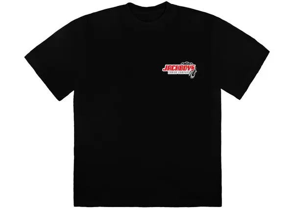 TRAVIS SCOTT Jackboys Repo T-shirt - Black