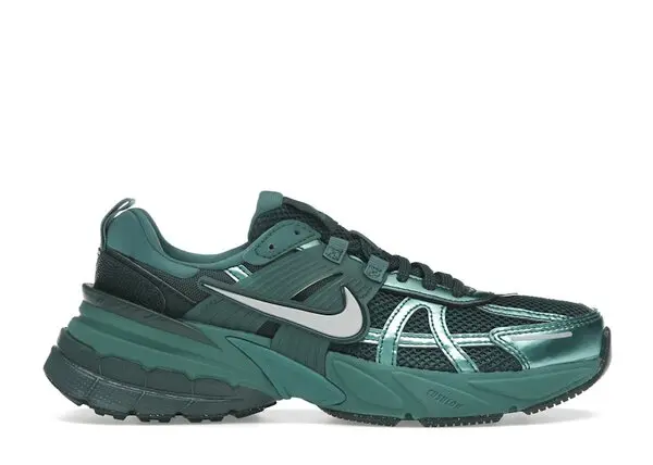Nike V2k Run Sneakers - Biscoastal/metallic Silver/vintage Green