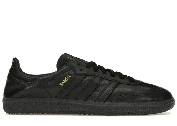 Adidas Samba Decon Sneakers - Core Black/gold Metallic