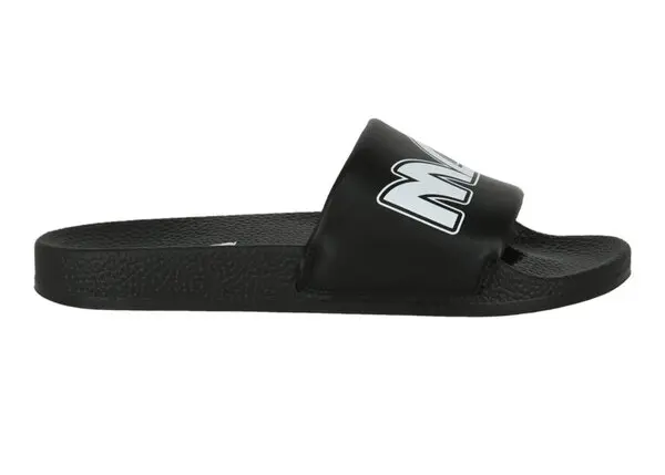 Alexander McQueen Logo Pool Slide - Black