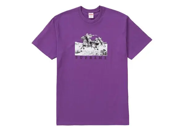 Supreme Riders Tee Shirt - Purple
