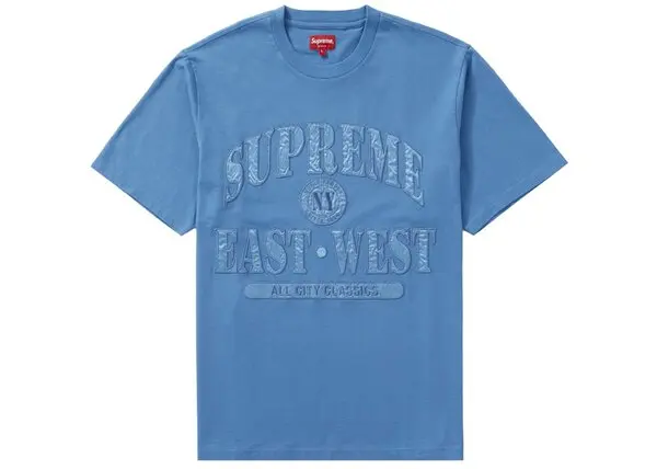 Supreme East West Short Sleeve Top - Blue