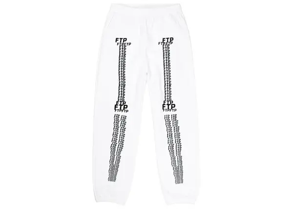FTP Skeleton Sweatpant - White