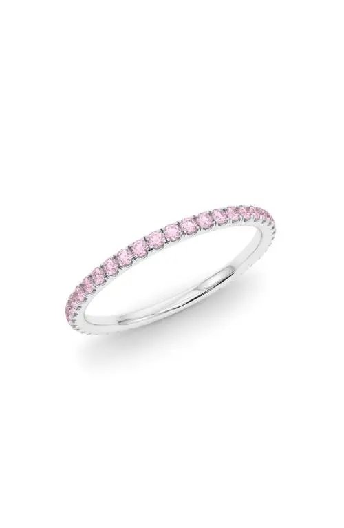 HAUTECARAT Petite Eternity Ring - 18k White Gold
