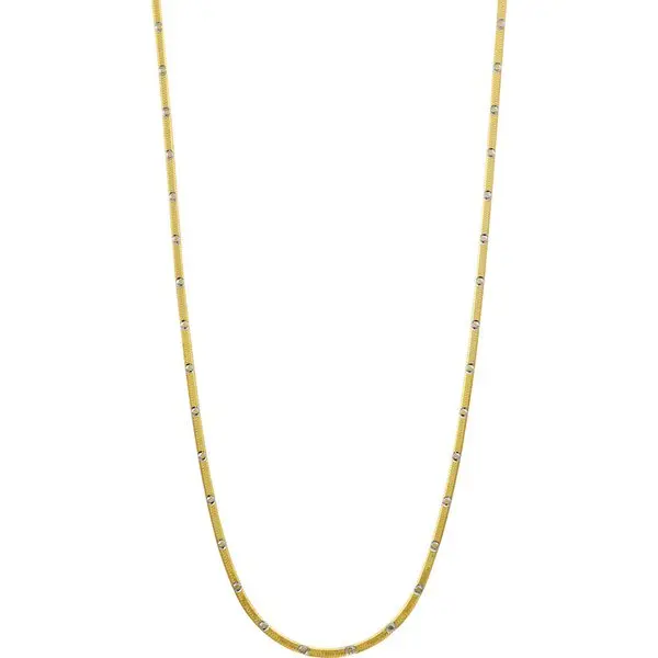 Bony Levy 14k Gold Snake Chain Necklace - 14k White Yellow Gold