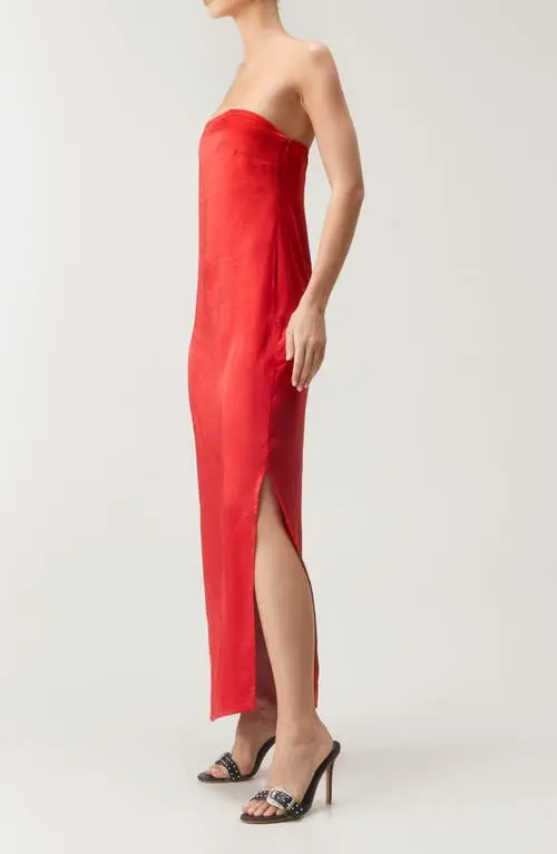 nasty gal satin maxi dress Pale Pink PrettyLittleThing Satin Cowl Back Lace Detail Maxi Dress