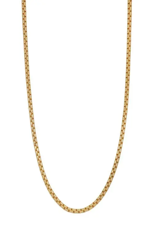 Bony Levy 14k Gold Box Chain Necklace - 14k Yellow Gold