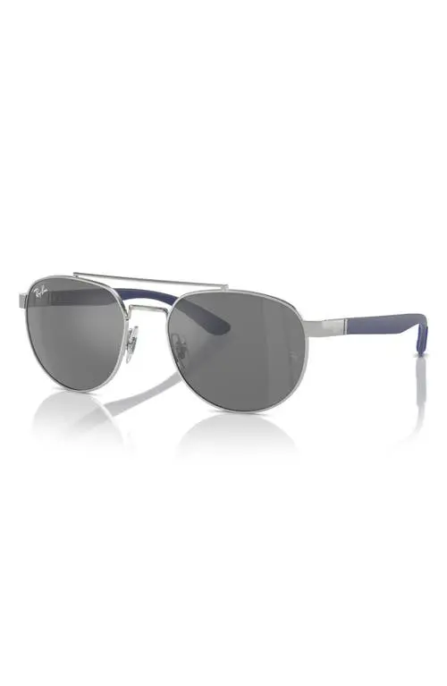 Ray-ban 56mm Round Sunglasses