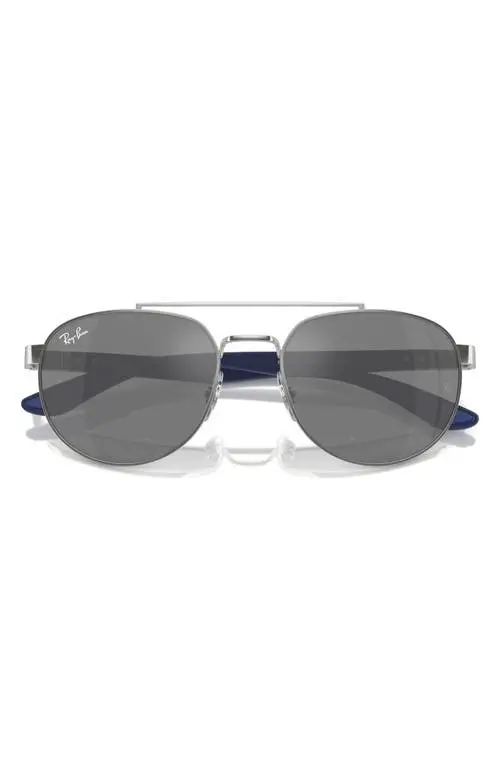 Ray-ban 56mm Round Sunglasses