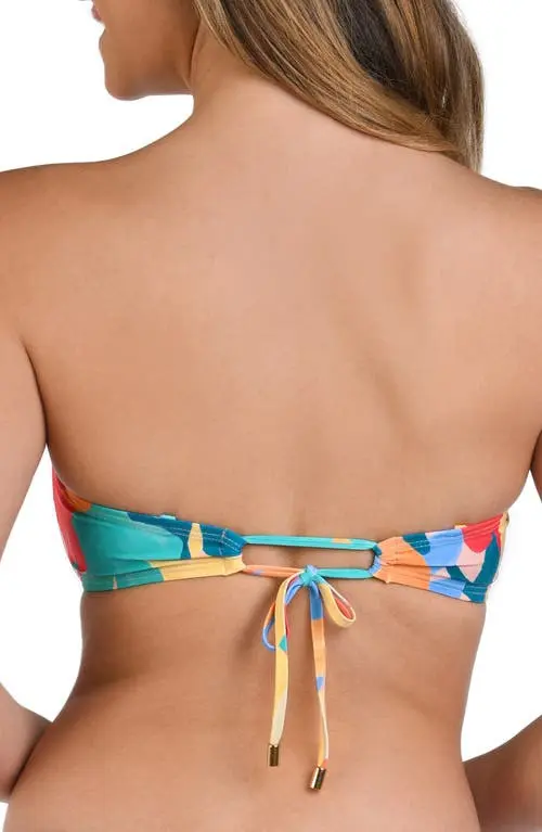 La Blanca Fantasy Resort Twist Bandeau Bikini Top