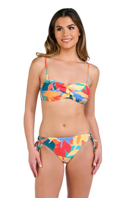 La Blanca Fantasy Resort Twist Bandeau Bikini Top