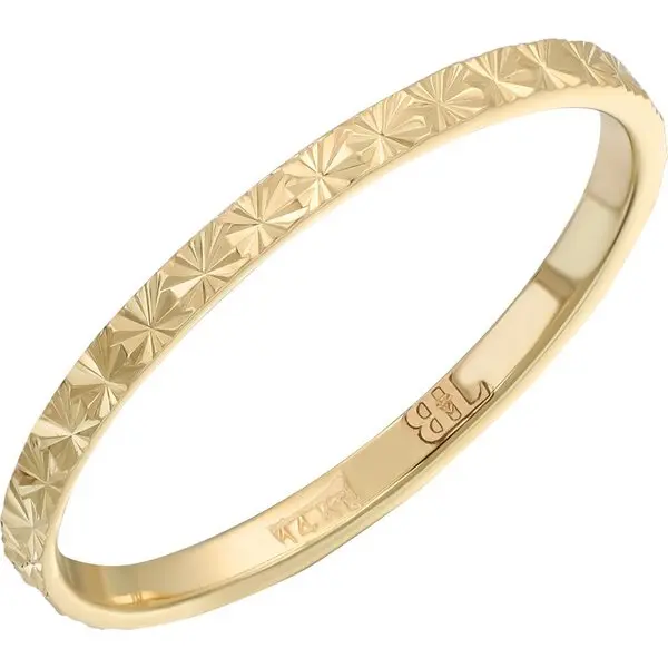 Bony Levy 14k Gold Stackable Ring - 14k Yellow Gold