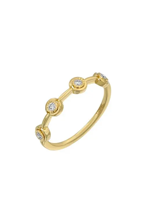 Bony Levy Aviva Stackable Diamond Ring - 18k Yellow Gold