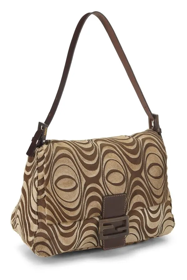 Fendi Pony Hair Mama Shoulder Bag