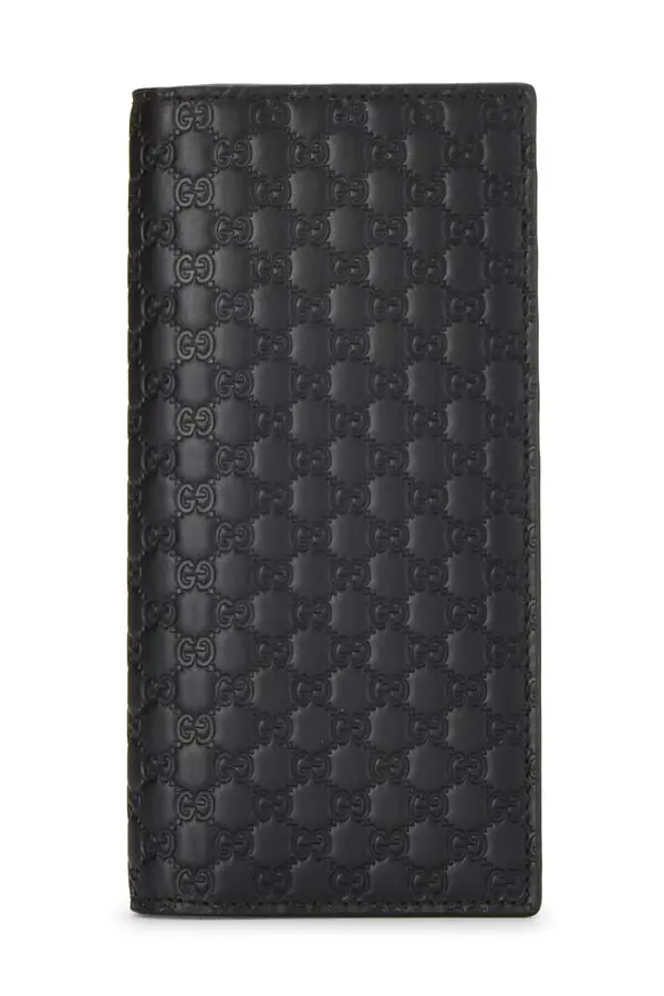 Gucci Microssima Wallet - Black