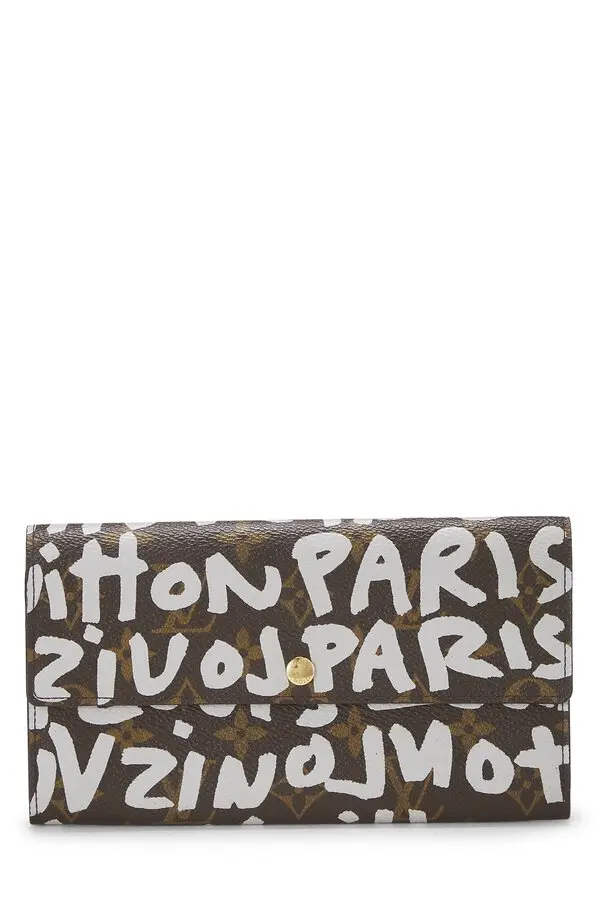 LOUIS VUITTON Stephen Sprouse X Porte Monnaie Credit - Grey