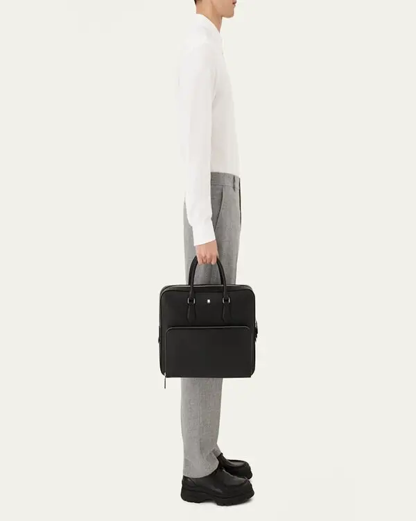 Montblanc Sartorial Medium Document Briefcase - Black