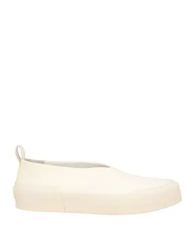 JIL SANDER Leather Sneakers - White