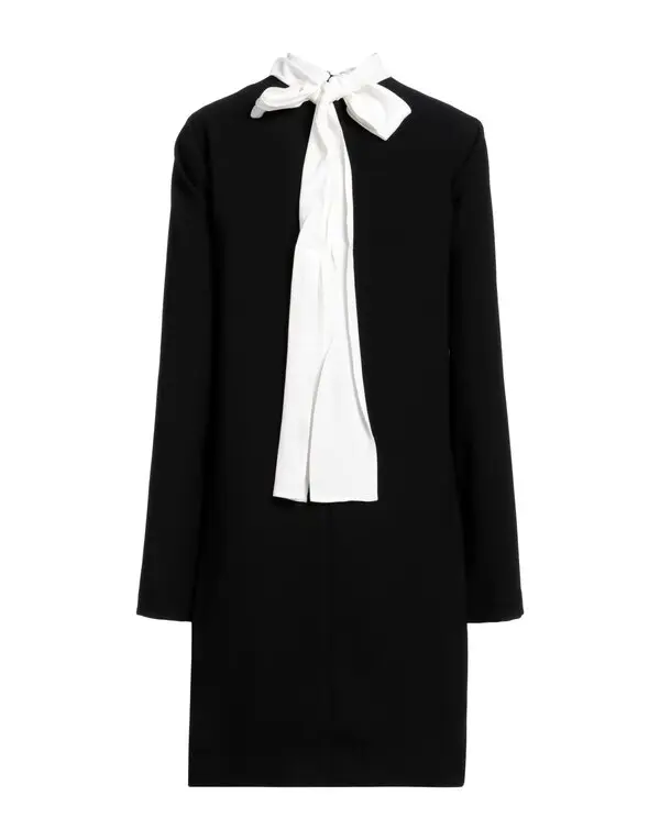 N°21 Mini Crepe Dress - Black