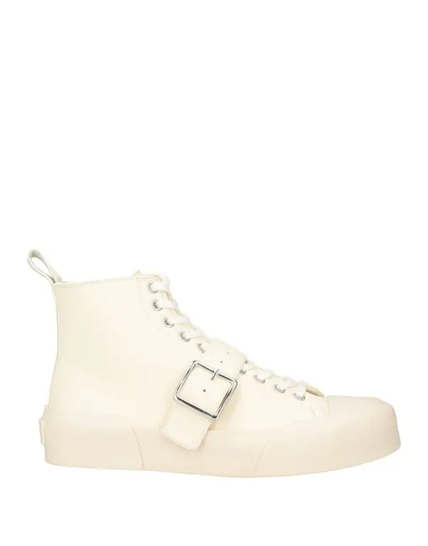 JIL SANDER Leather High-top Sneakers