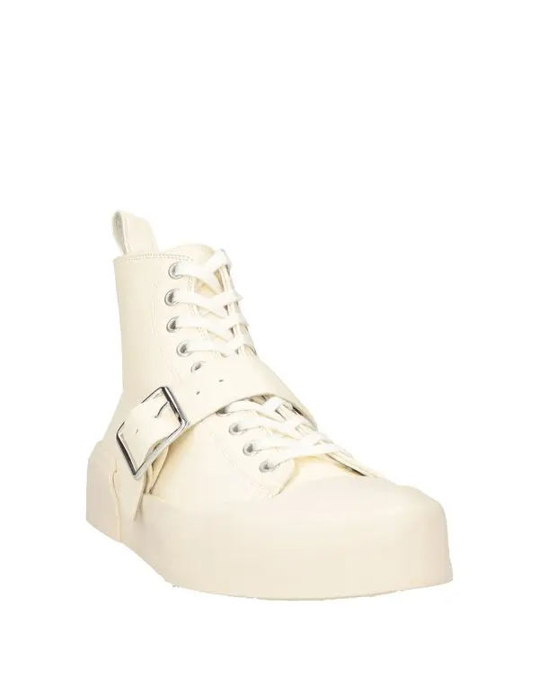 JIL SANDER Leather High-top Sneakers