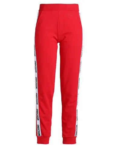 Moschino Track Pants With Brand Logo - Red
