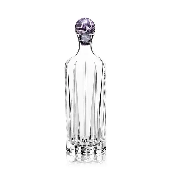 ANNA NEW YORK Elevo Gemstone Decanter - Clear