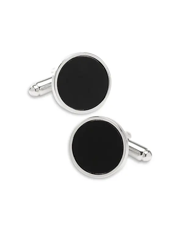 CUFFLINKS, INC. Round Onyx - Black