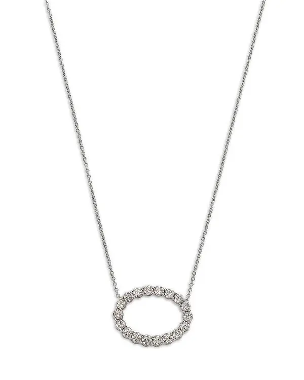 Bloomingdale'S Diamond Pendant Necklace - White