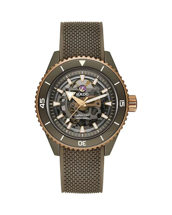 RADO Captain Cook High-tech Ceramic Automatic Watch