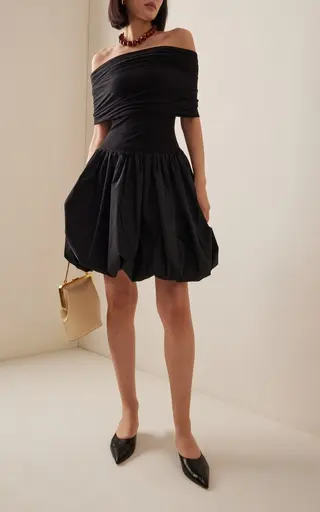 knee length dresses with sleeves Brooke knee length short sleeve classic little Black dress contact us for custom main image 1