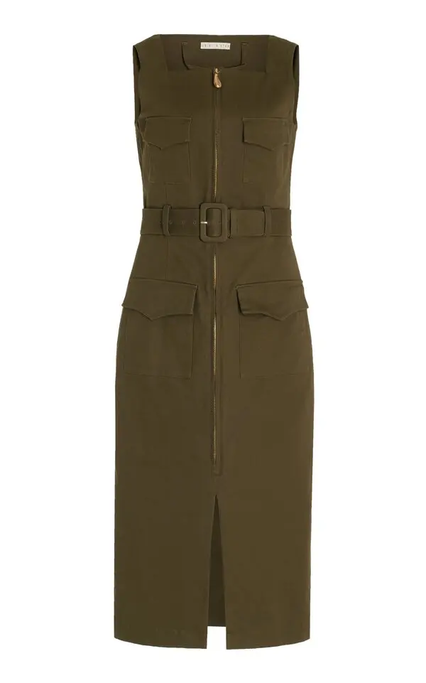 alexa dress green ALEXA DRESS