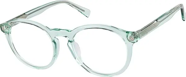 Zenni Round Frame With Sunlens - Green