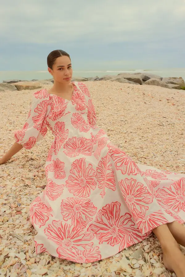 MARIE OLIVER Ava Floral Dress - Electra