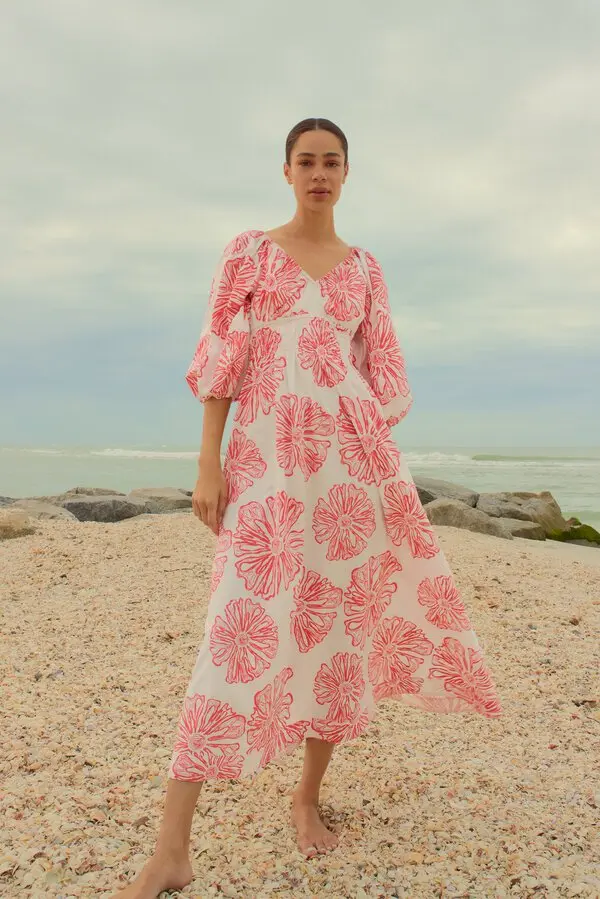 MARIE OLIVER Ava Floral Dress - Electra