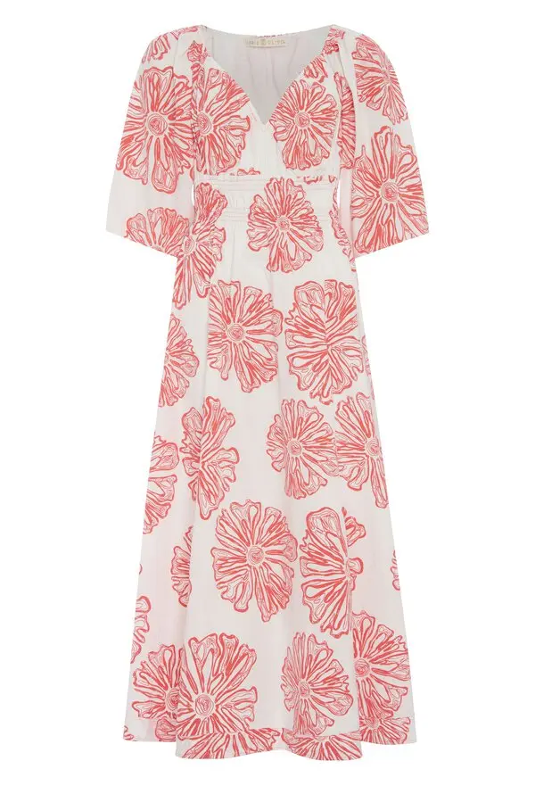 MARIE OLIVER Ava Floral Dress - Electra