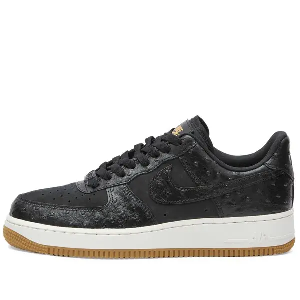 Nike Force '07 Lx Sneakers In Black/Sail/Gum 70% Off
