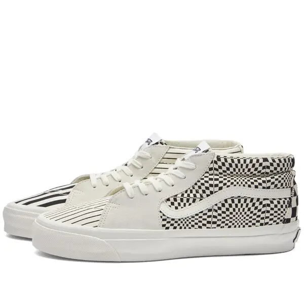 VANS Sk8-mid Reissue 83 Sneakers - Lx Pattern Clash Marshmallow